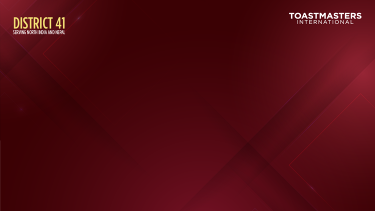 Zoom Backgrounds – District 41 Toastmasters
