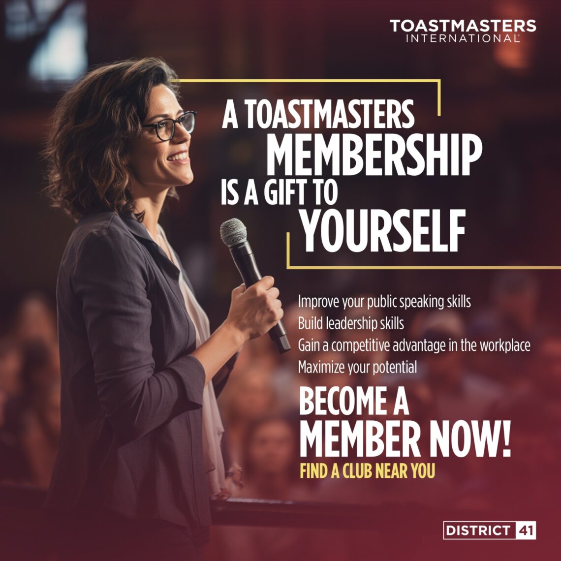 Club Promotions – District 41 Toastmasters